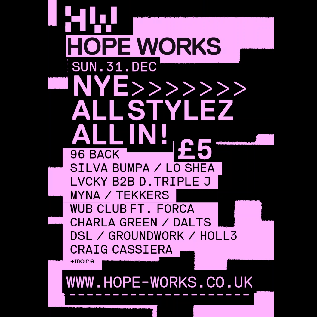 Hope Works - Sheffield's Warehouse Rave Central.